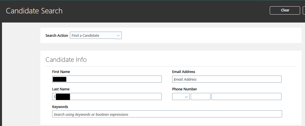 Special characters of Candidate name in Candidate Search — Cloud ...