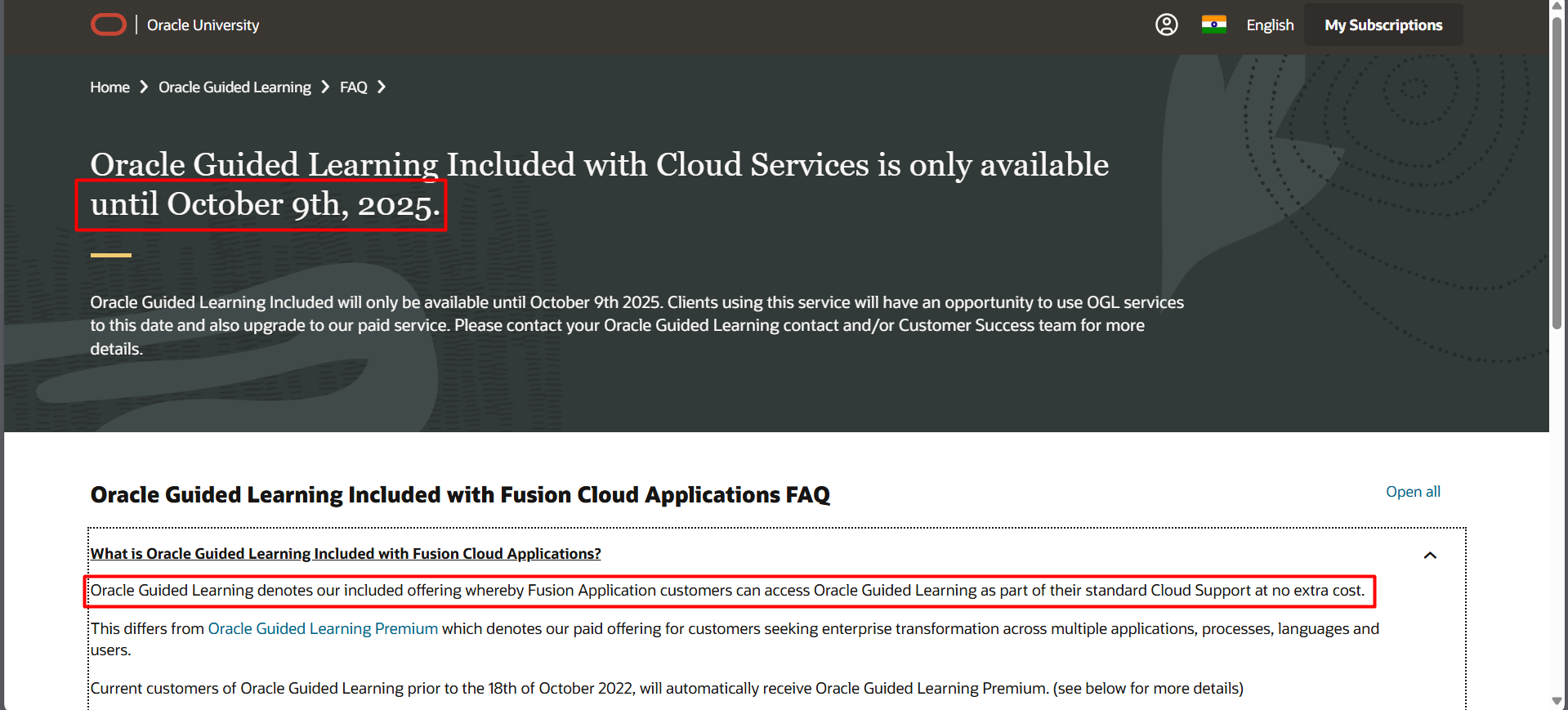 OGL Free use Limited to Oct-9th, 2025 (Need clarity on Free usage ...