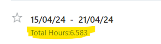 Existing Timecard Total Hours Display Issue Decimals — Cloud Customer