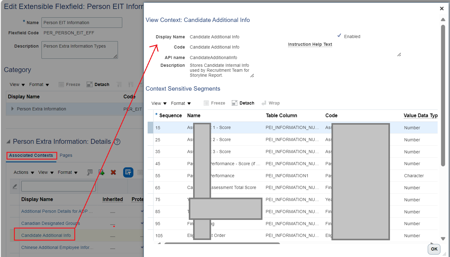 Load data in Candidate Extensible flex field using HDL or API — Cloud Customer Connect