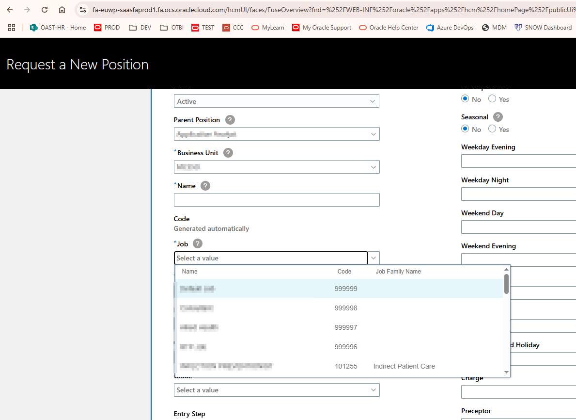 Why are job values sorted differently between environments and what is ...