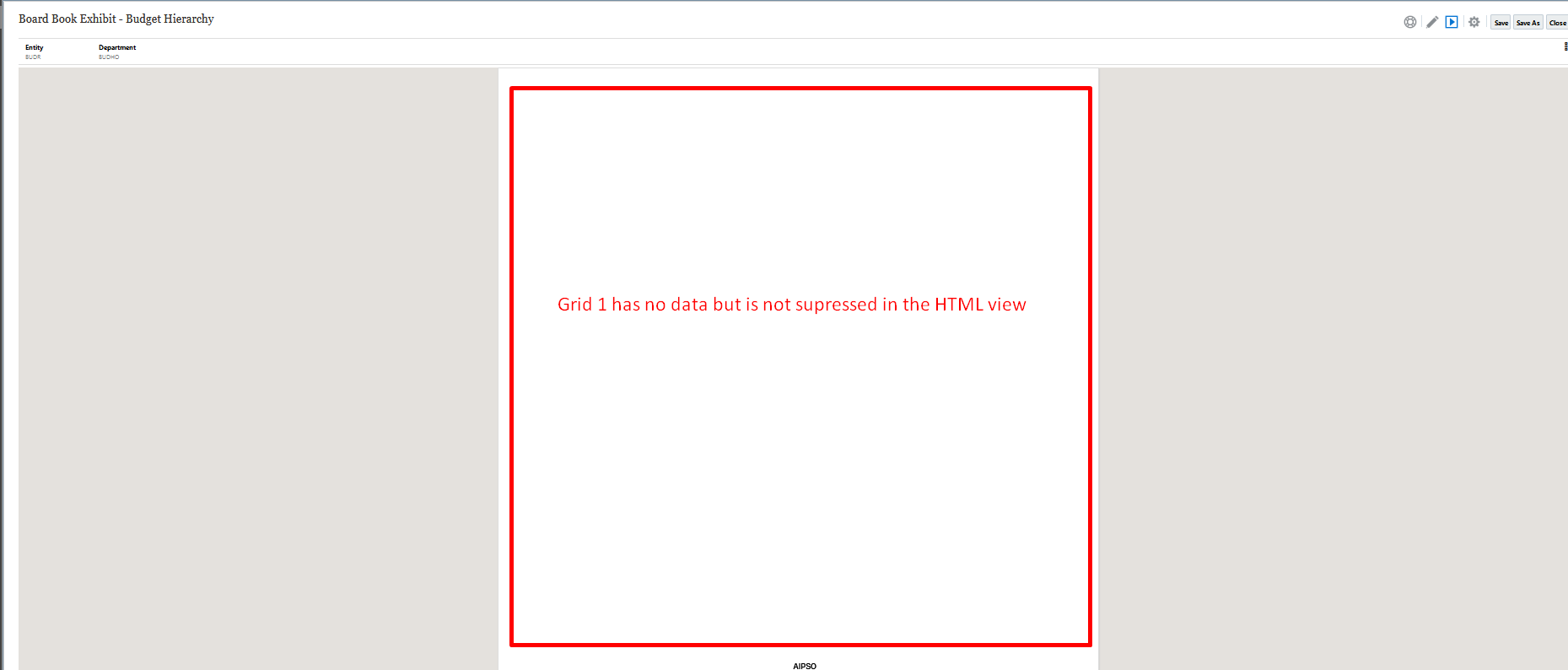 How to hide grid when there are no data in epm reports — Cloud Customer ...