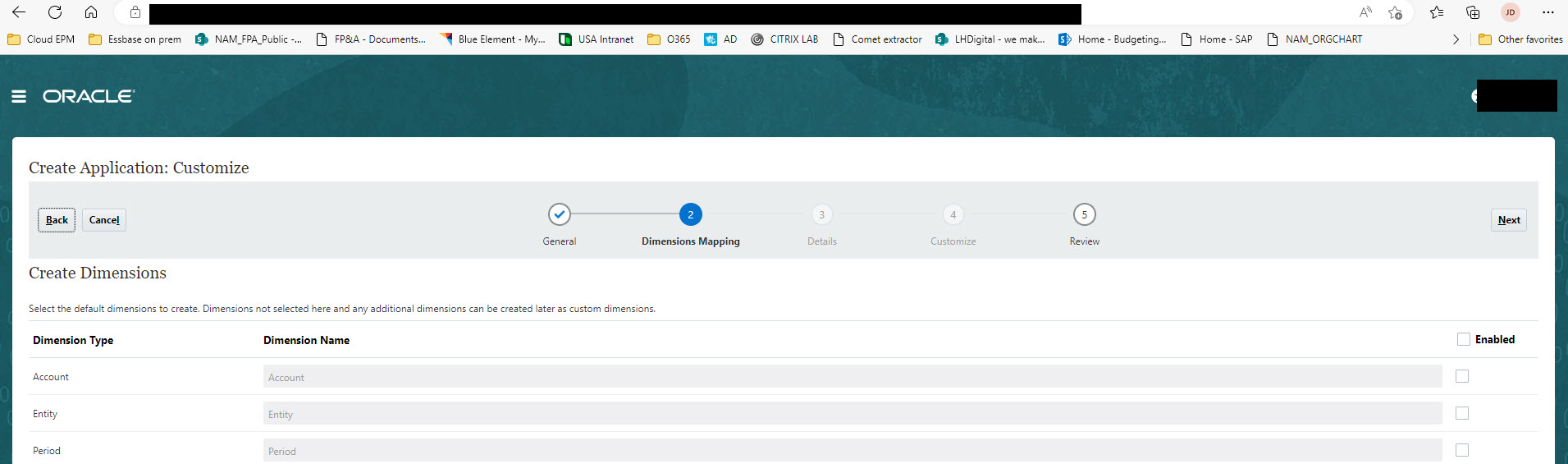 Scenario in FreeForm — Cloud Customer Connect