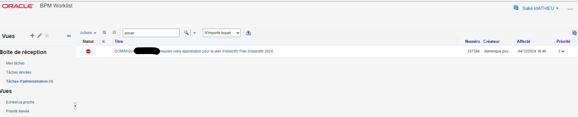 The Notification E Mail For Performance Goal Approval Stuck In The Worklist — Cloud Customer Connect