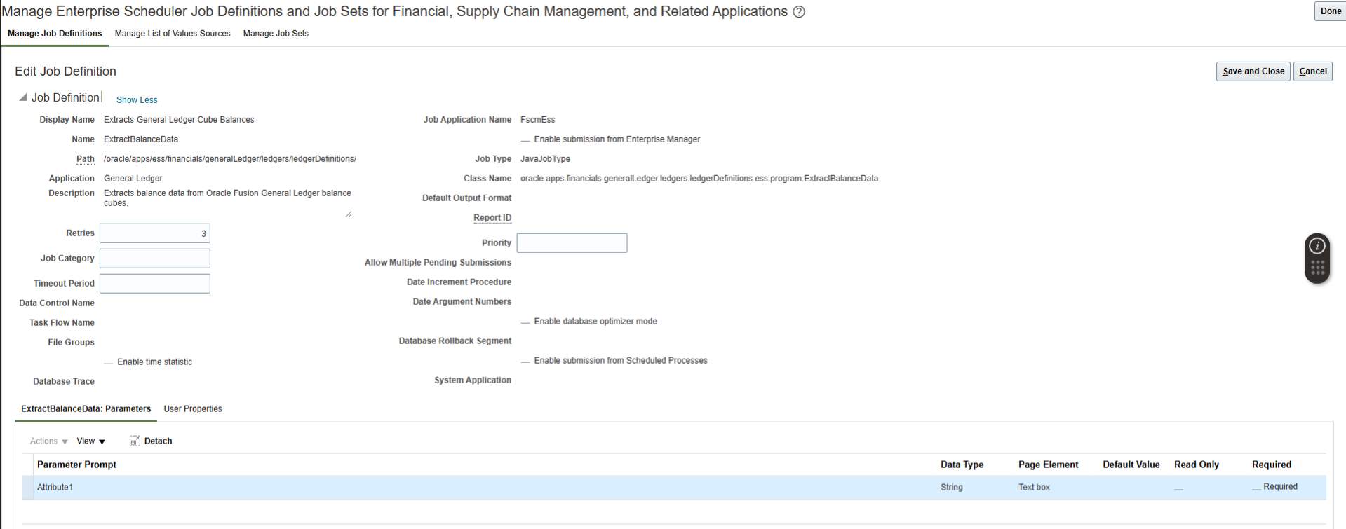 Extracts General Ledger Cube Balances - Error out as QUERYRESULTLIMIT ...