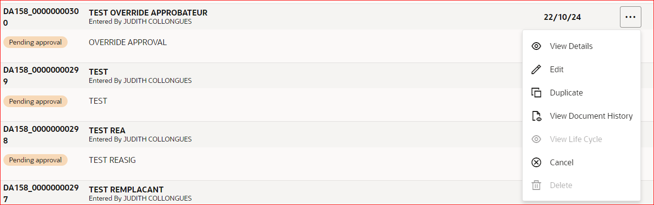 Reassign Requisitions — Cloud Customer Connect