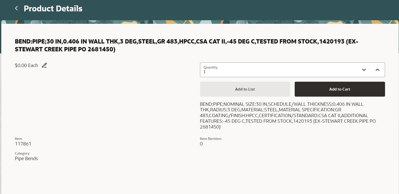 Rssp Raap In Rssp When Search An Item There Is No Way To Drill Down To Item Master — Cloud