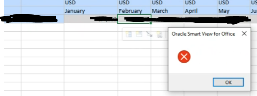 Drill Through via New Sheet in Smartview yield a blank error window ...