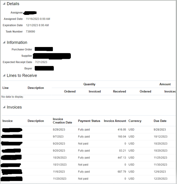 Do cancelled invoices need to be unmatched from a PO to stop receipt ...