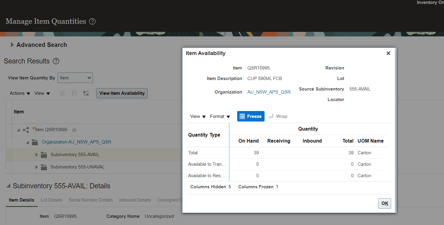 Item Substitution is not working as expected in Oracle Fusion — Cloud ...