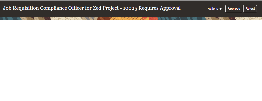 Job Requisition Approval Notification body is empty — Cloud Customer ...
