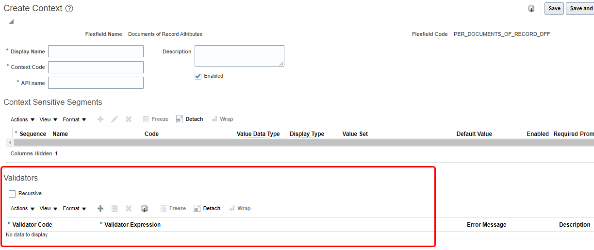 Descriptive Flex Fields - Context Sensitive Segments - How to enable ...