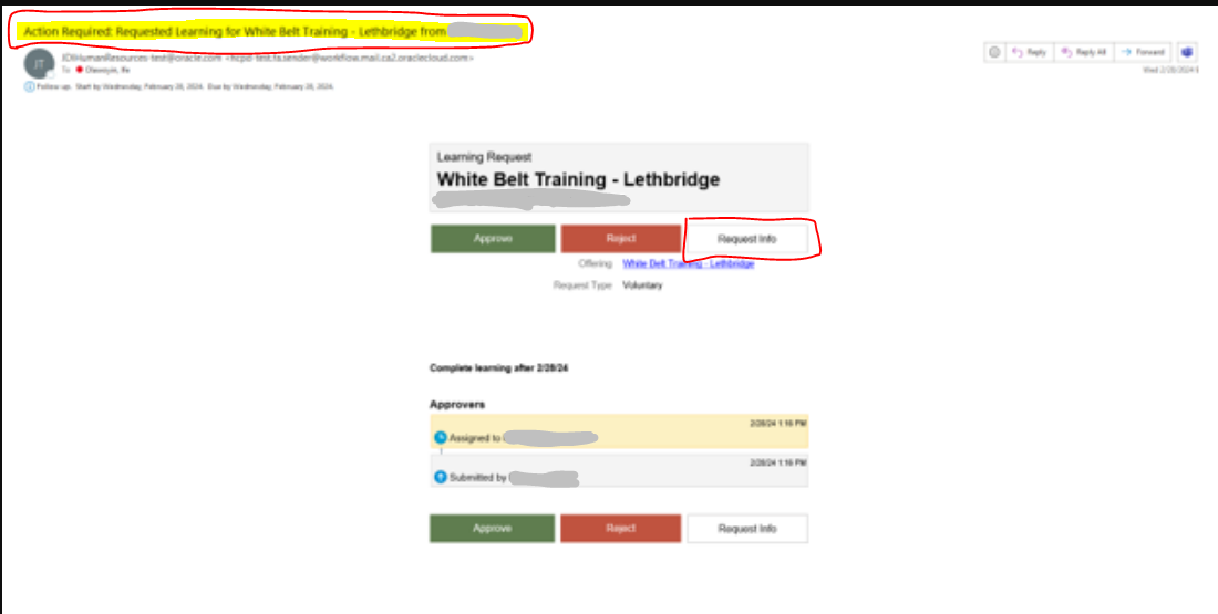 LearningRequestApproval Email Notification to Line Manager using BPM Workflow — Cloud Customer ...