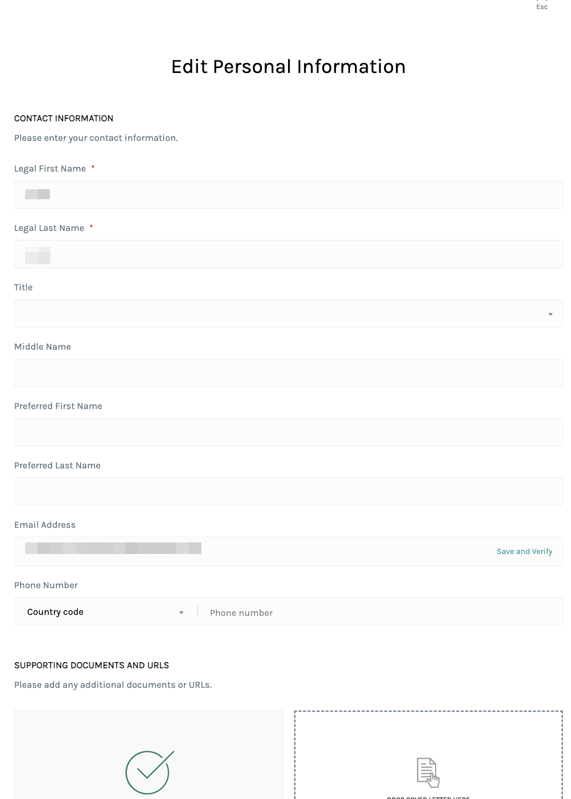 Is there a way to add a custom field on the candidate edit personal ...