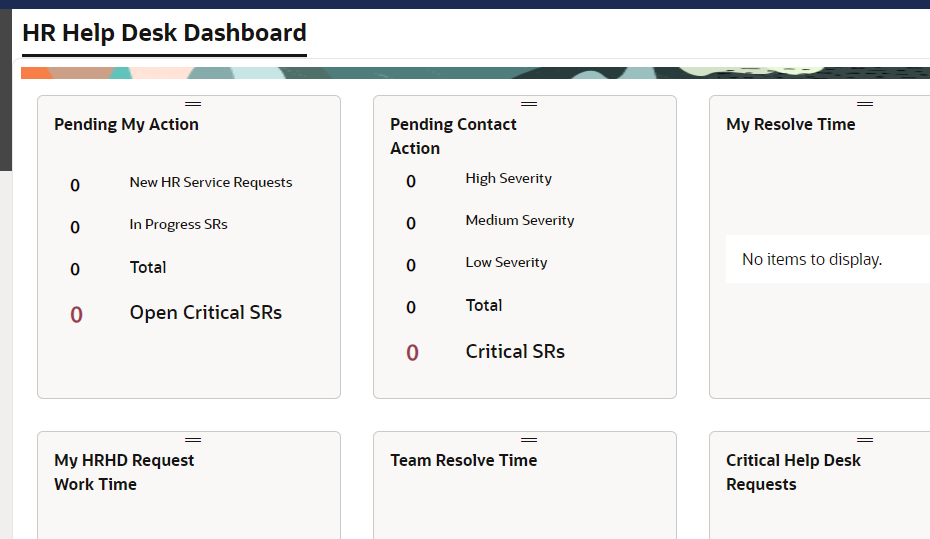 How do i create custom infolets and add to the Redwood HR Help Desk Dashboard Page — Cloud ...