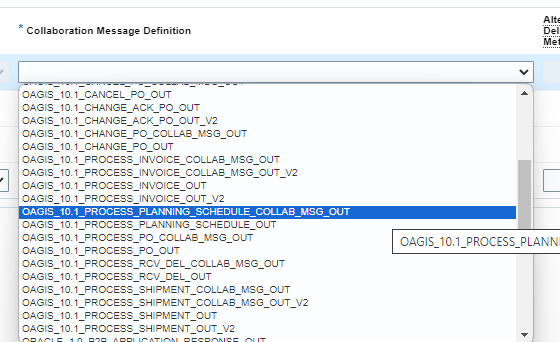 What is the difference between the different Collaboration Message Definitions — Cloud Customer ...