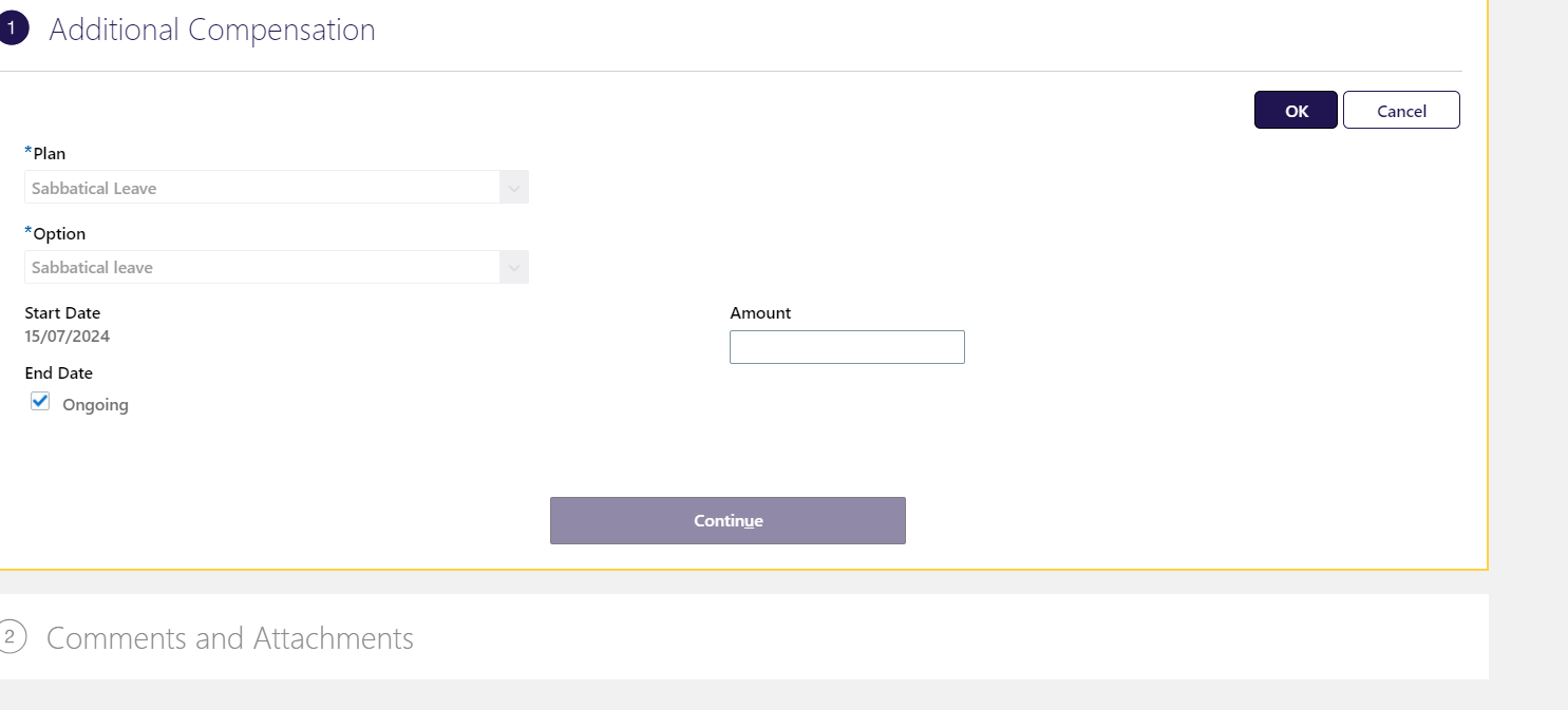 Can we add custom fields to the Additional compensation section on IC page? — Cloud Customer Connect