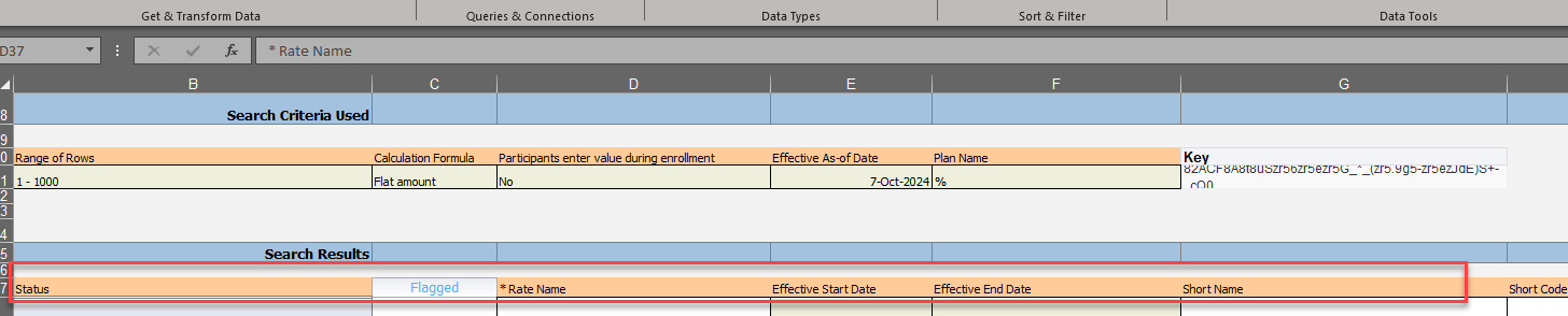 How To Add A Sort And Filter On The Adf Update Rates Sheet — Cloud 5419