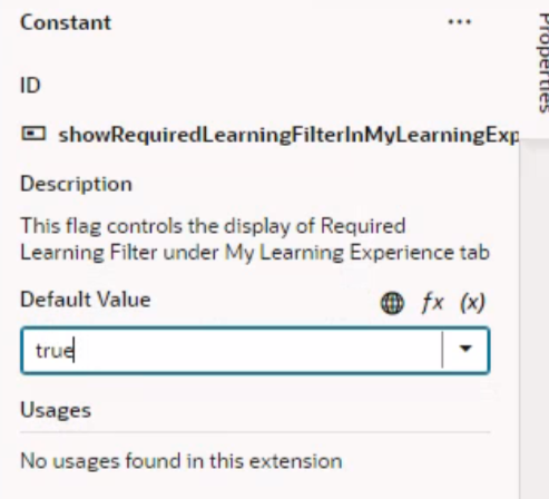 Manage/add Learning filter in "My learning" tab — Cloud Customer Connect