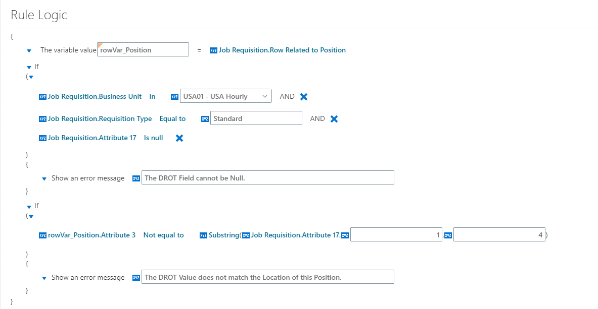 Validating Requisition Dff Based On Business Unit And Requisition Type Not Working — Cloud