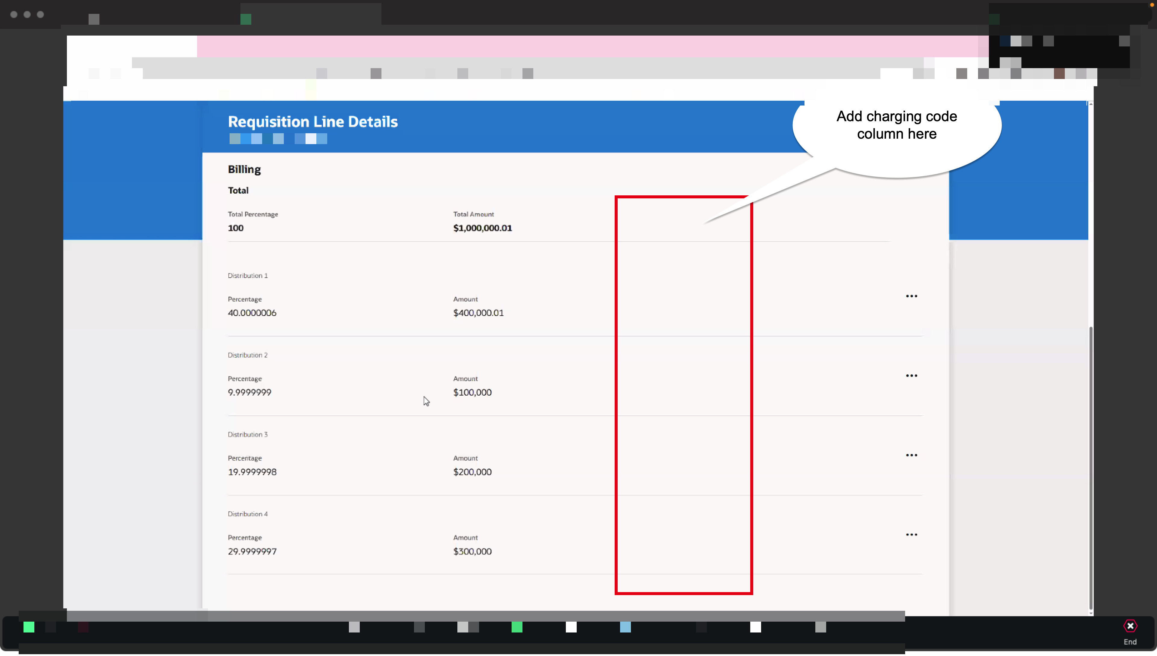 Adding a new column to "Requisition line Details" in Redwood Self ...