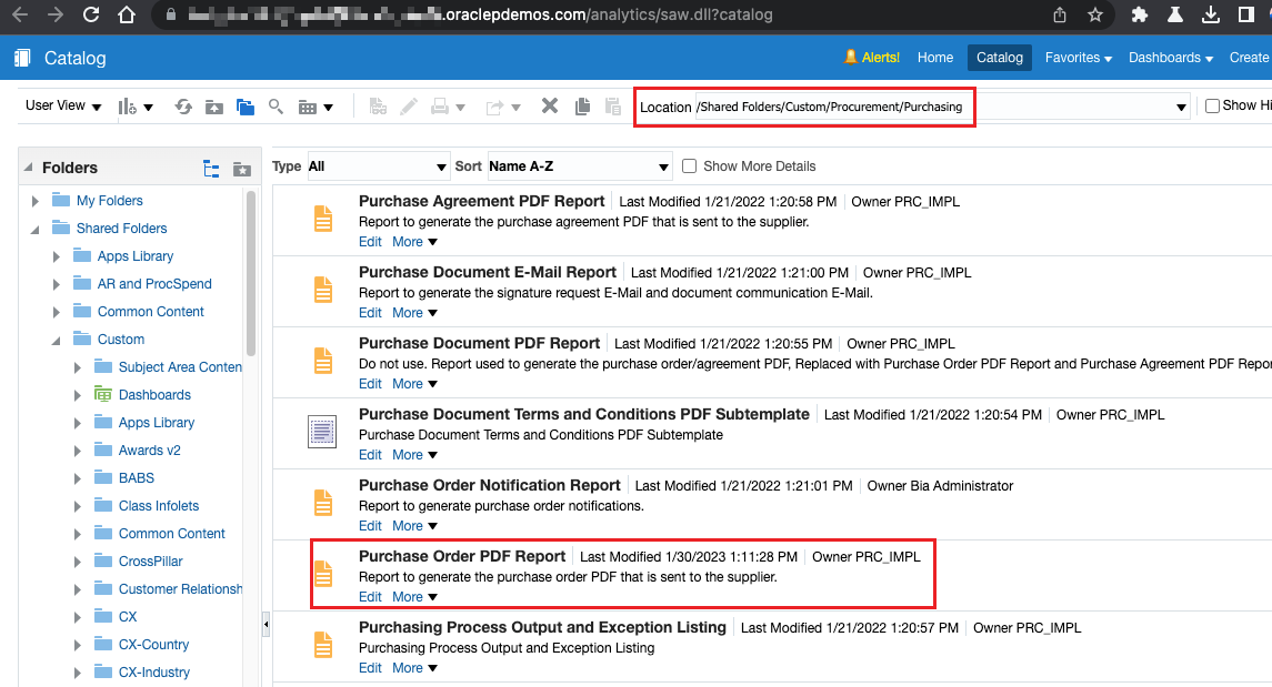 how to invoke custom layout by "Purchase Order" -> "View PDF" button ...