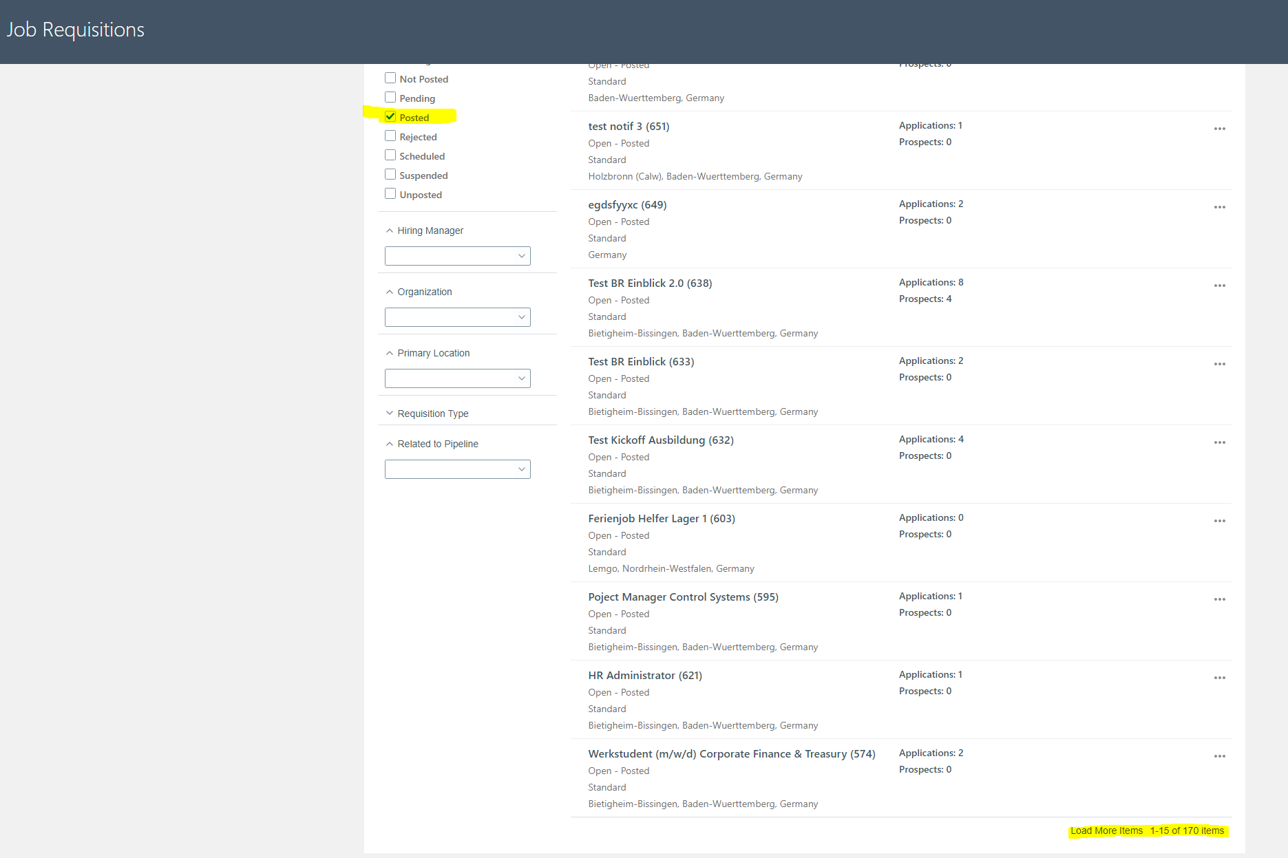 Opportunity Marketplace Duplicates Posted Requisitions Instead Of Showing The Actual