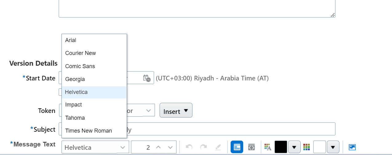 Add A New Font To The Recruiting Content Library In Orc — Cloud