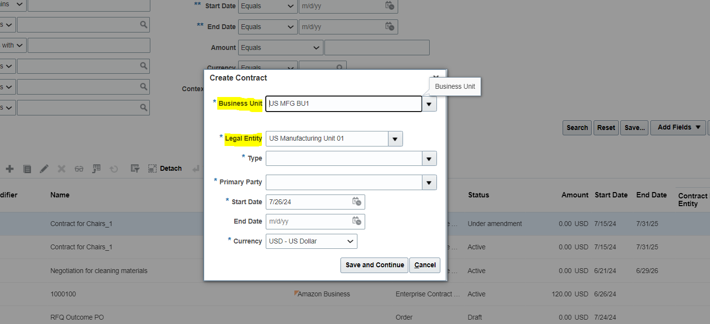 Can we create a global enterprise contract not assigned to single ...