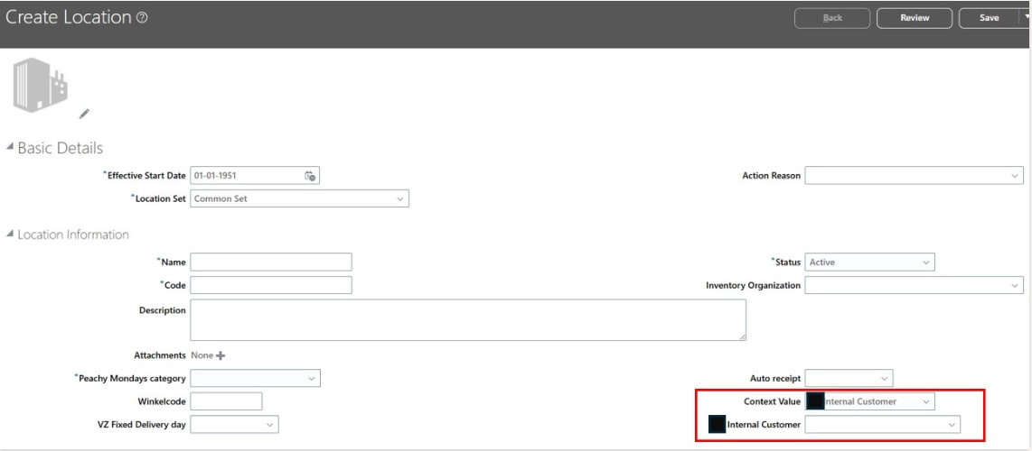 Navigation Path For Managing And Creating Context Values In Oracle Fusion Cloud — Cloud Customer