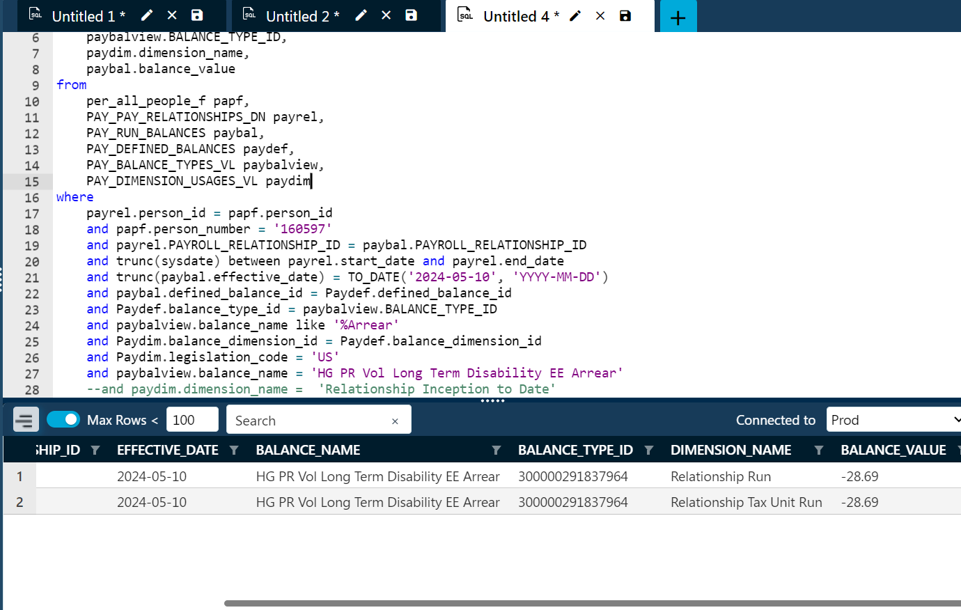 We are trying to Develop Benefits Arrears Reports using BI Reports ...