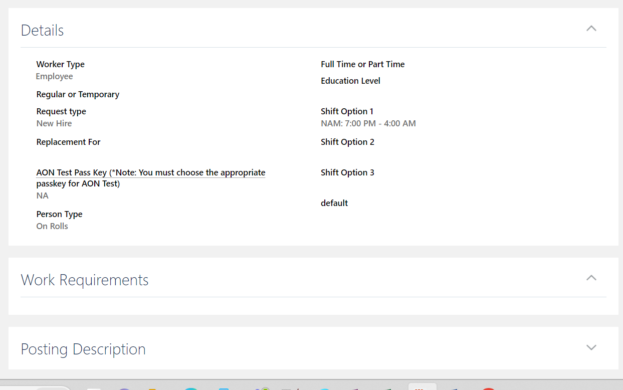Need To Give The Access To Edit Details Section Under Requisition — Cloud Customer Connect