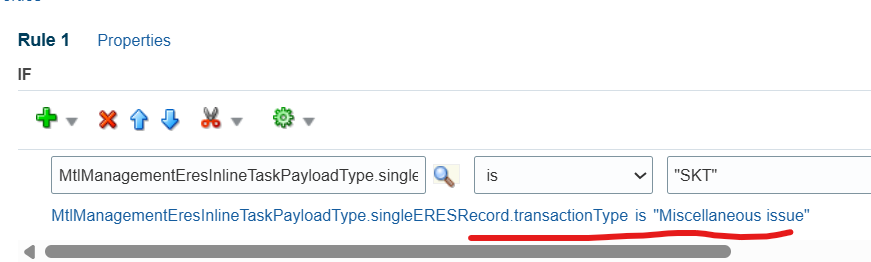 How to write expression in BPM for enabling Approvals for Miscellaneous issue Transactions only ...