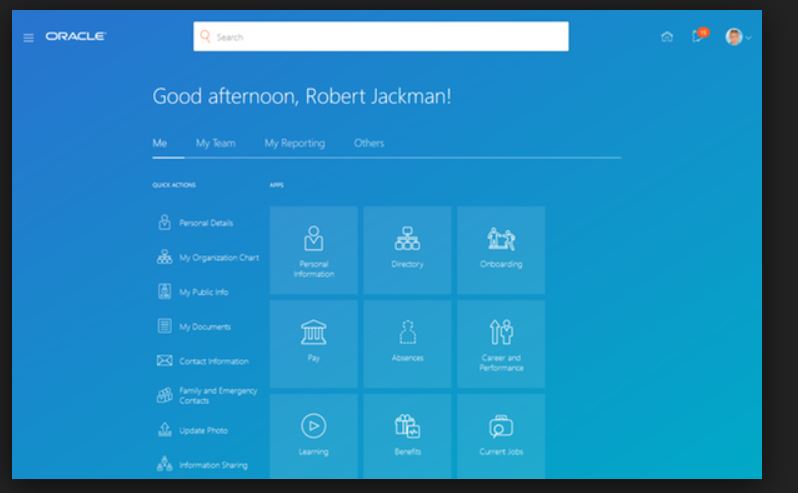 How to enable Oracle modern theme (blue/white text versus circle icons ...