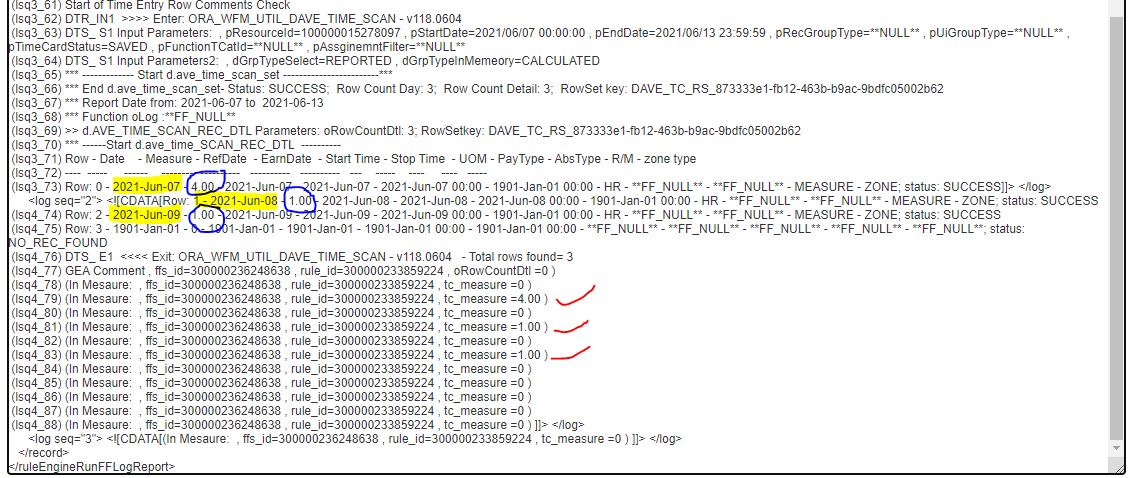 DAVE Function: Traverse previous time cards and get details (hours) in ...