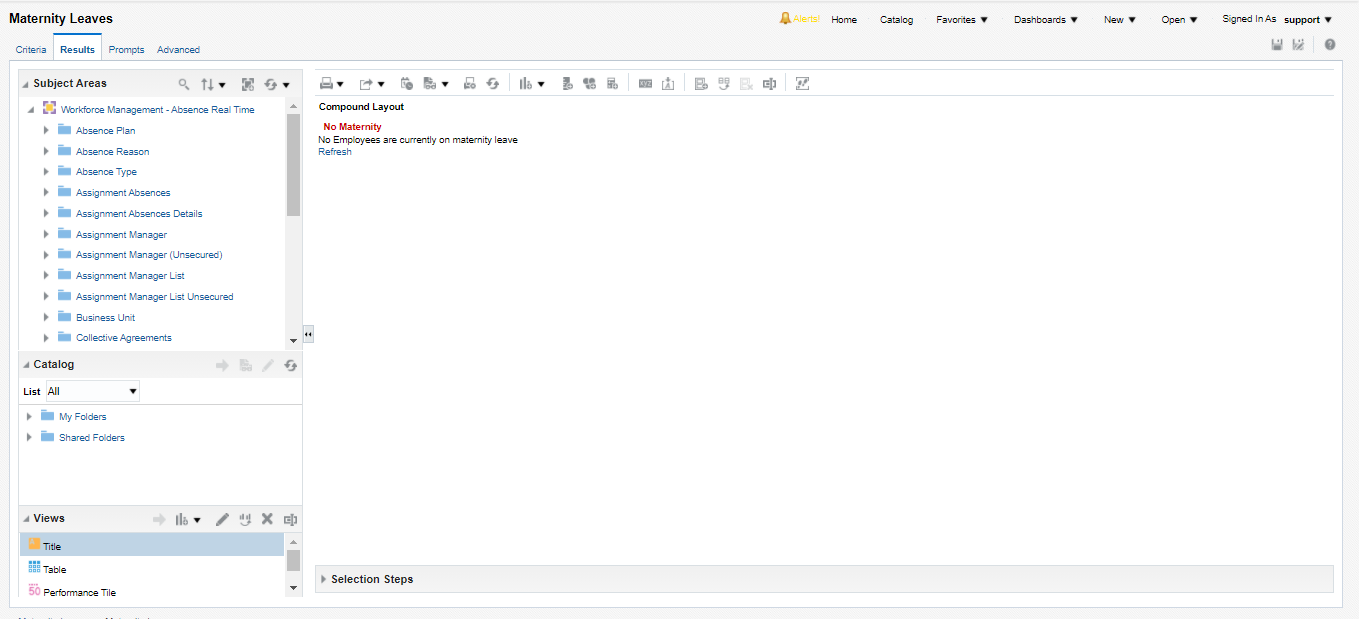 Issue With Workforce Management Absence Real Time — Cloud Customer Connect