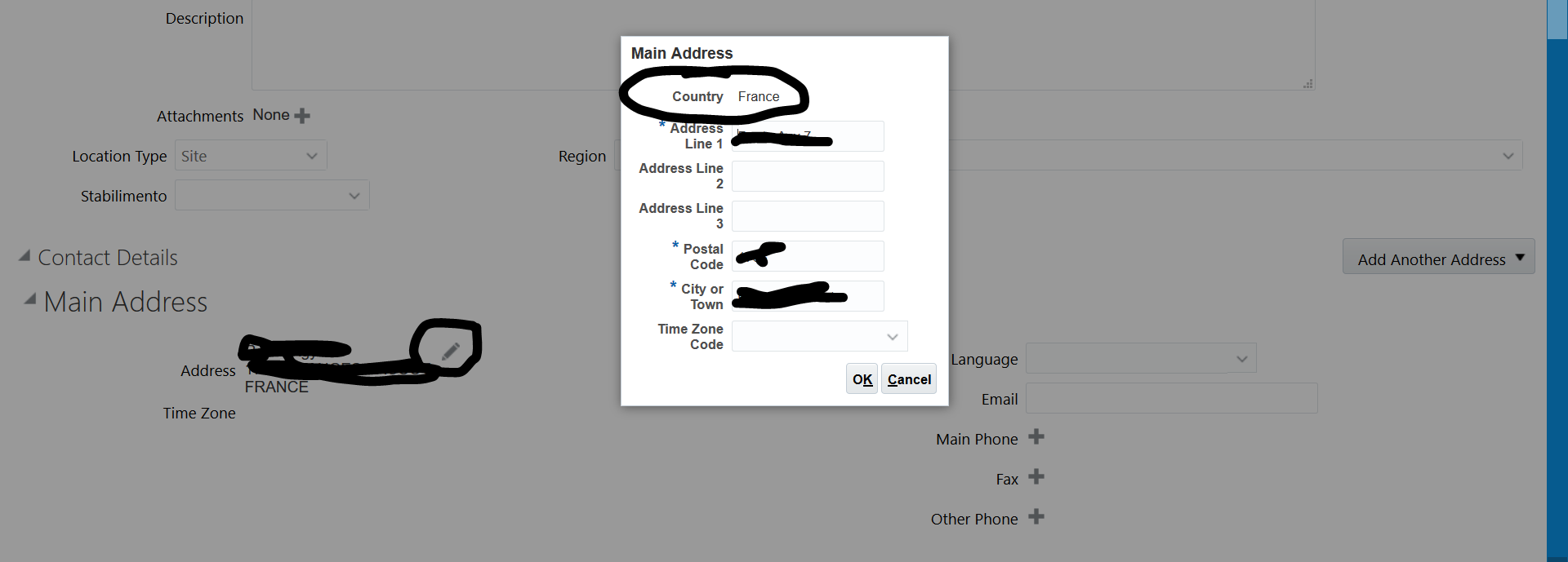 How to change Location country when clicking on address popup — Cloud ...