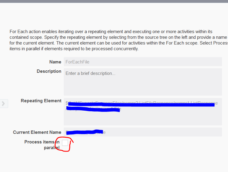 For-Each Loop in OIC — Cloud Customer Connect