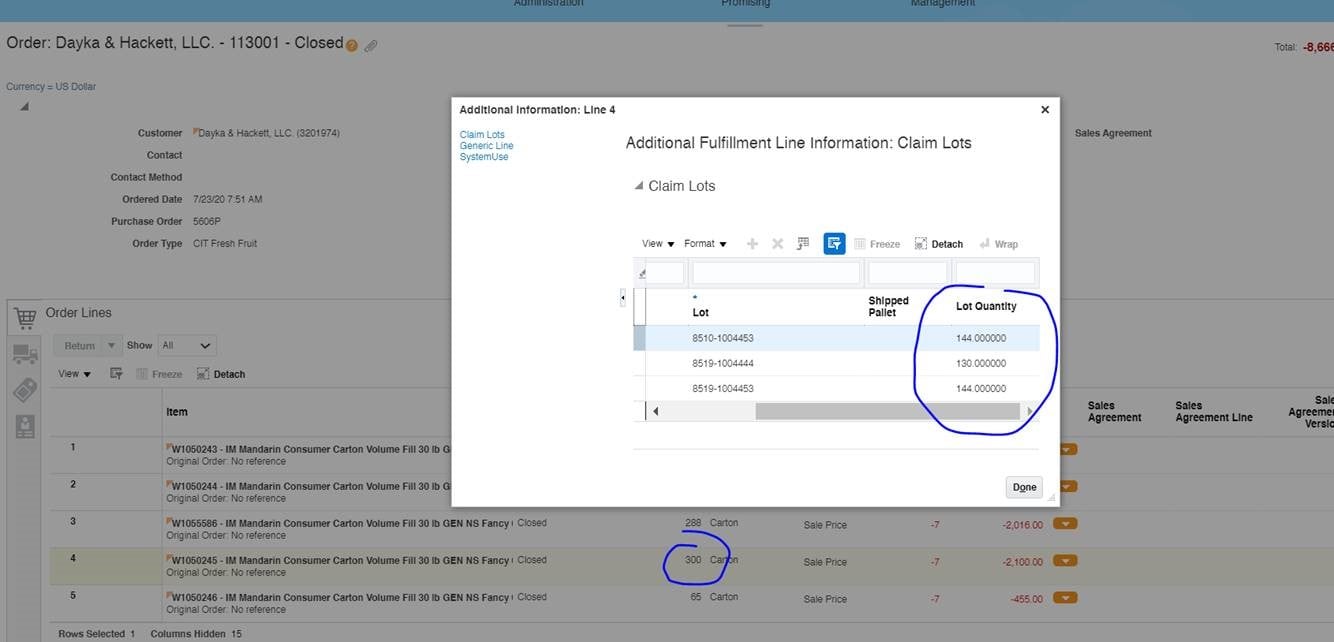 How to access values from multi row EFF values in OM extension — Cloud ...