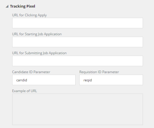ORC tracking pixel for candidate job application submissions — Cloud ...