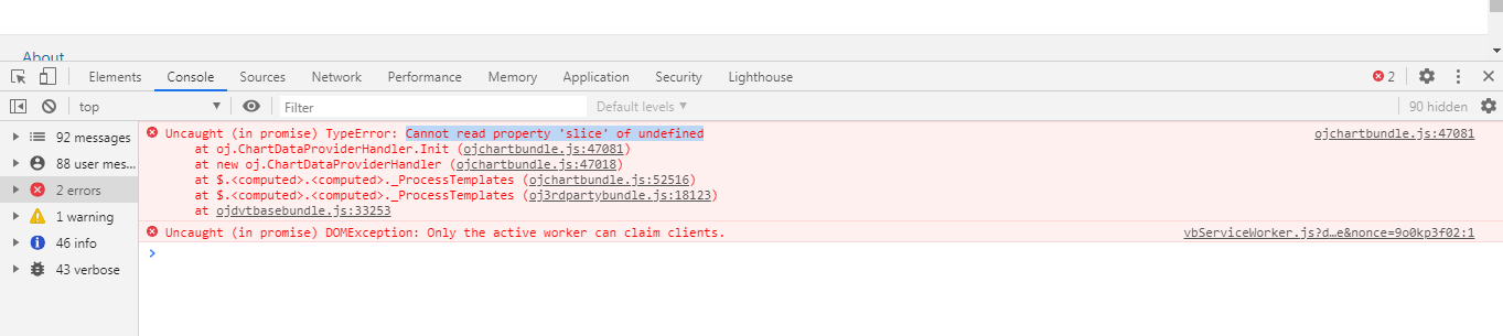 How to consume chart in oracle VBCS? — Cloud Customer Connect