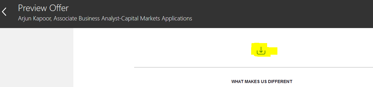Preview Job Offer How To Hide This Option From Hiring Manager Without Removing The Access