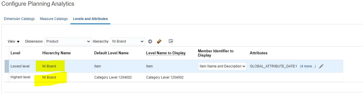 How to delete Hierarchy from Planning Analytics — Cloud Customer Connect