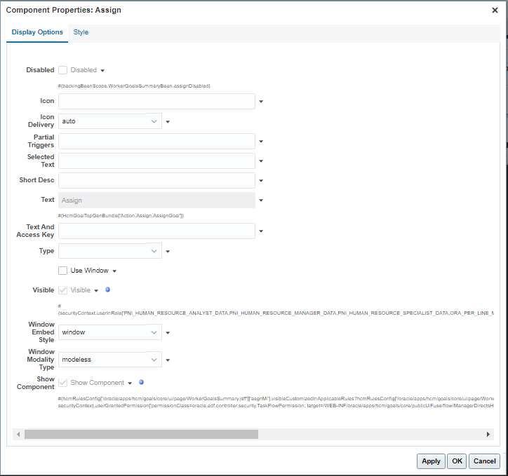 Assign Goal Action Not Working For Certain Managers — Cloud Customer Connect 9184