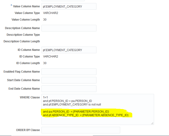 Fast Formula Global Absence Entry Validation Get Value Set Formula — Cloud Customer Connect