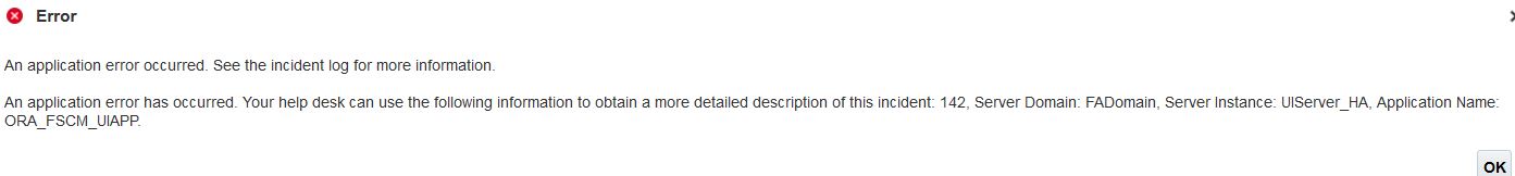 See The Incident Log For More Information — Cloud Customer Connect