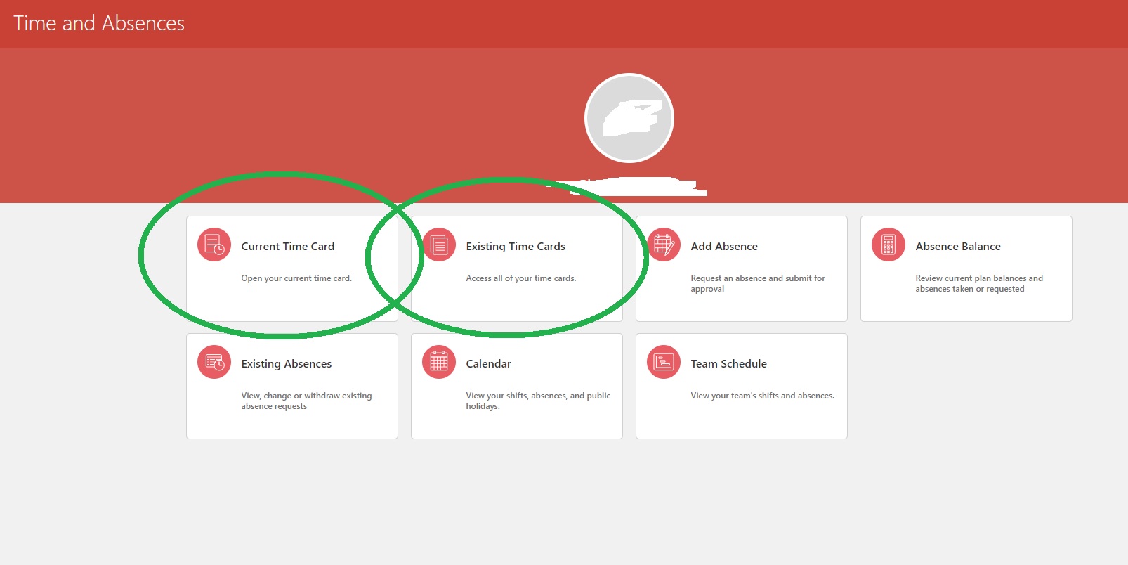 Hide Otl Tiles But Keep Absence Tiles In Ess — Cloud Customer Connect