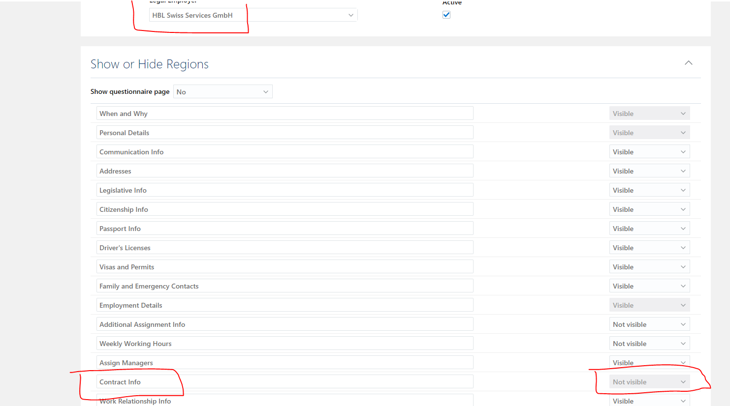 Contract Info Section Not Visible In New Hire Rui — Cloud Customer Connect