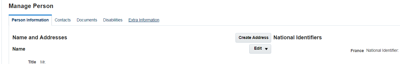 National Identifier in fusion tables — Cloud Customer Connect