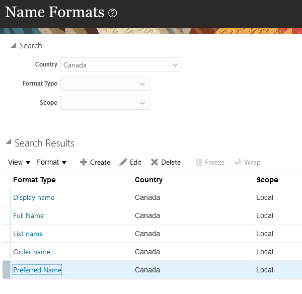 Preferred Name display — Cloud Customer Connect